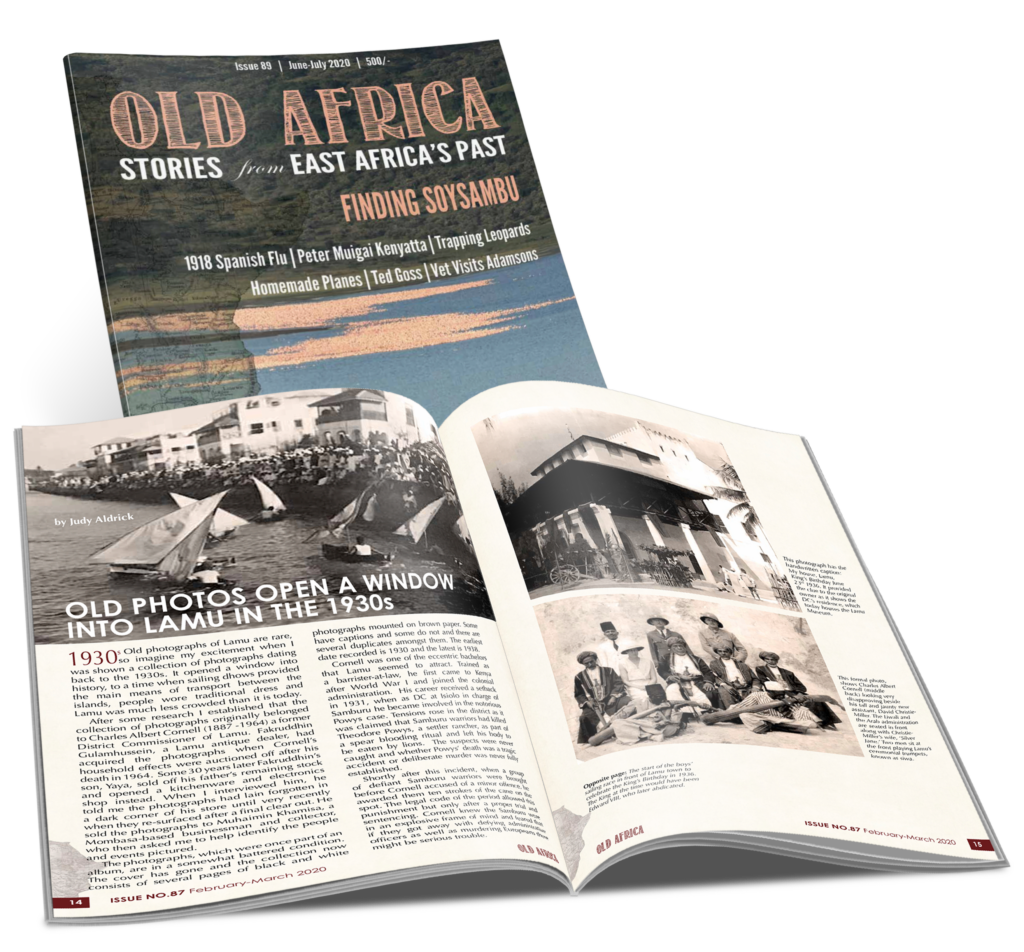 Old Africa Magazine | Stories from East Africa's Past